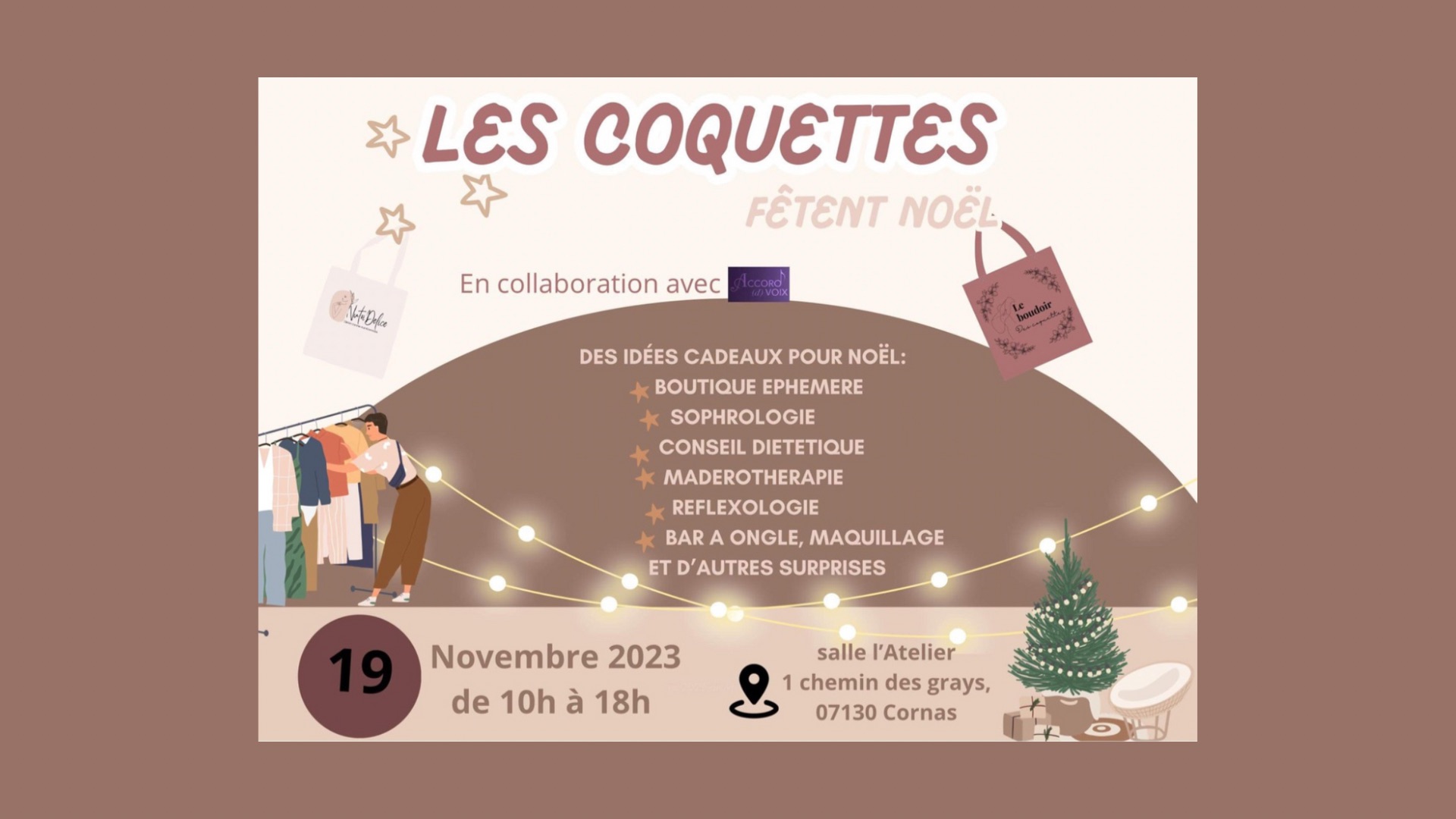 Les Coquettes fêtent Noël - Sandrine Plassard